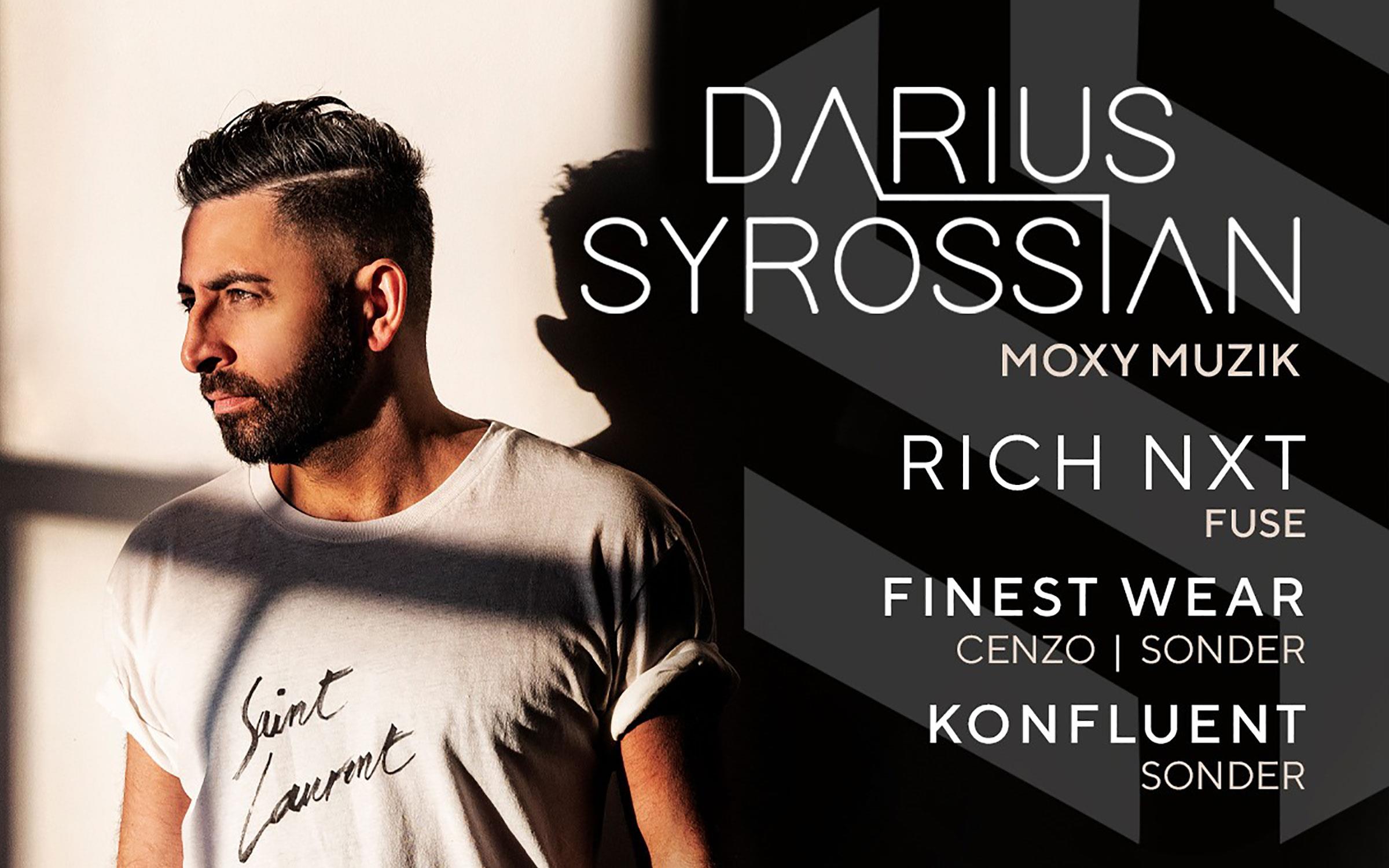 Informations sur Darius Syrossian | Live Nation France