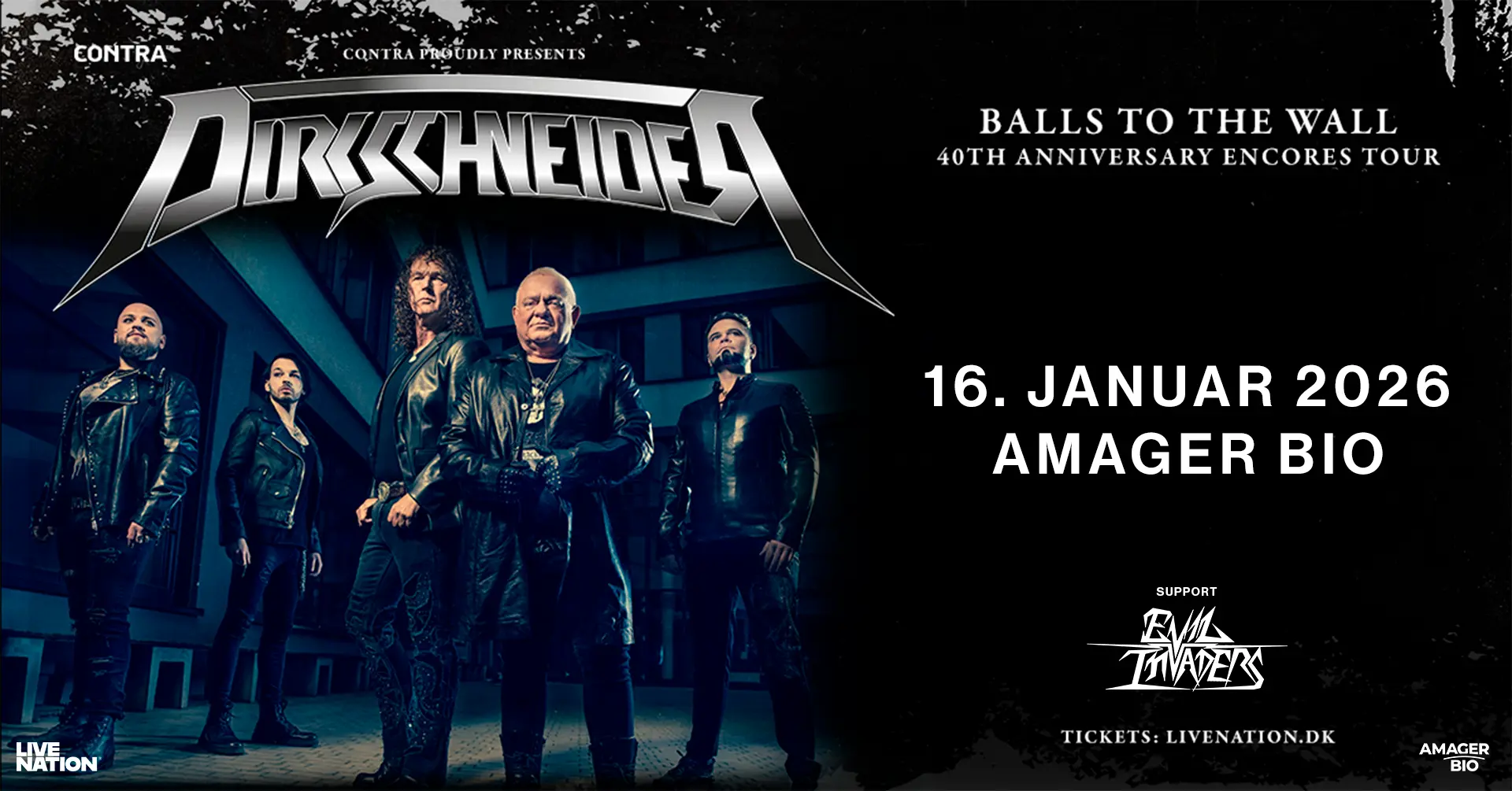 DIRKSCHNEIDER, København S, 2026-01-16T00:00:00Z, 19:00, Tickets – www.livenation.dk
