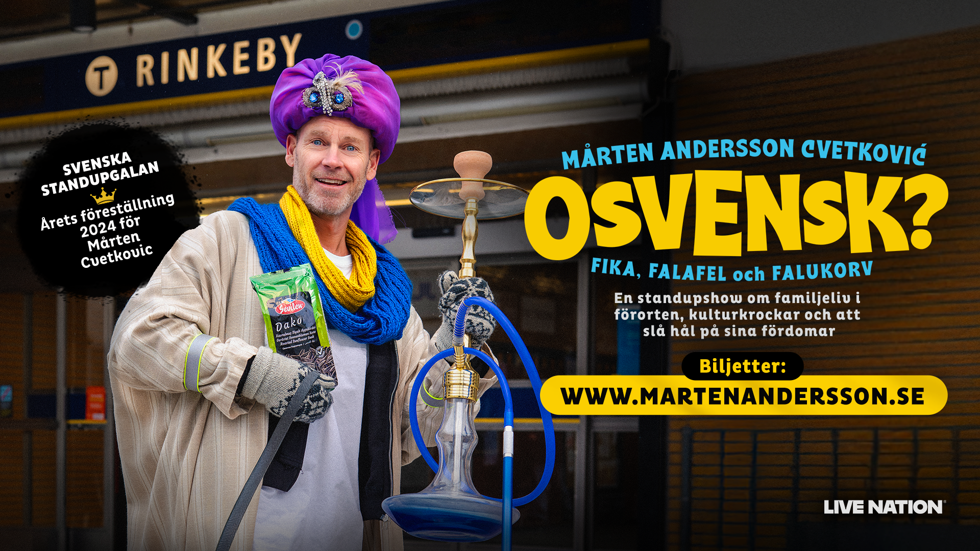 Mårten Andersson Cvetkovic: OSVENSK? - Fika, falafel och falukorv at ...