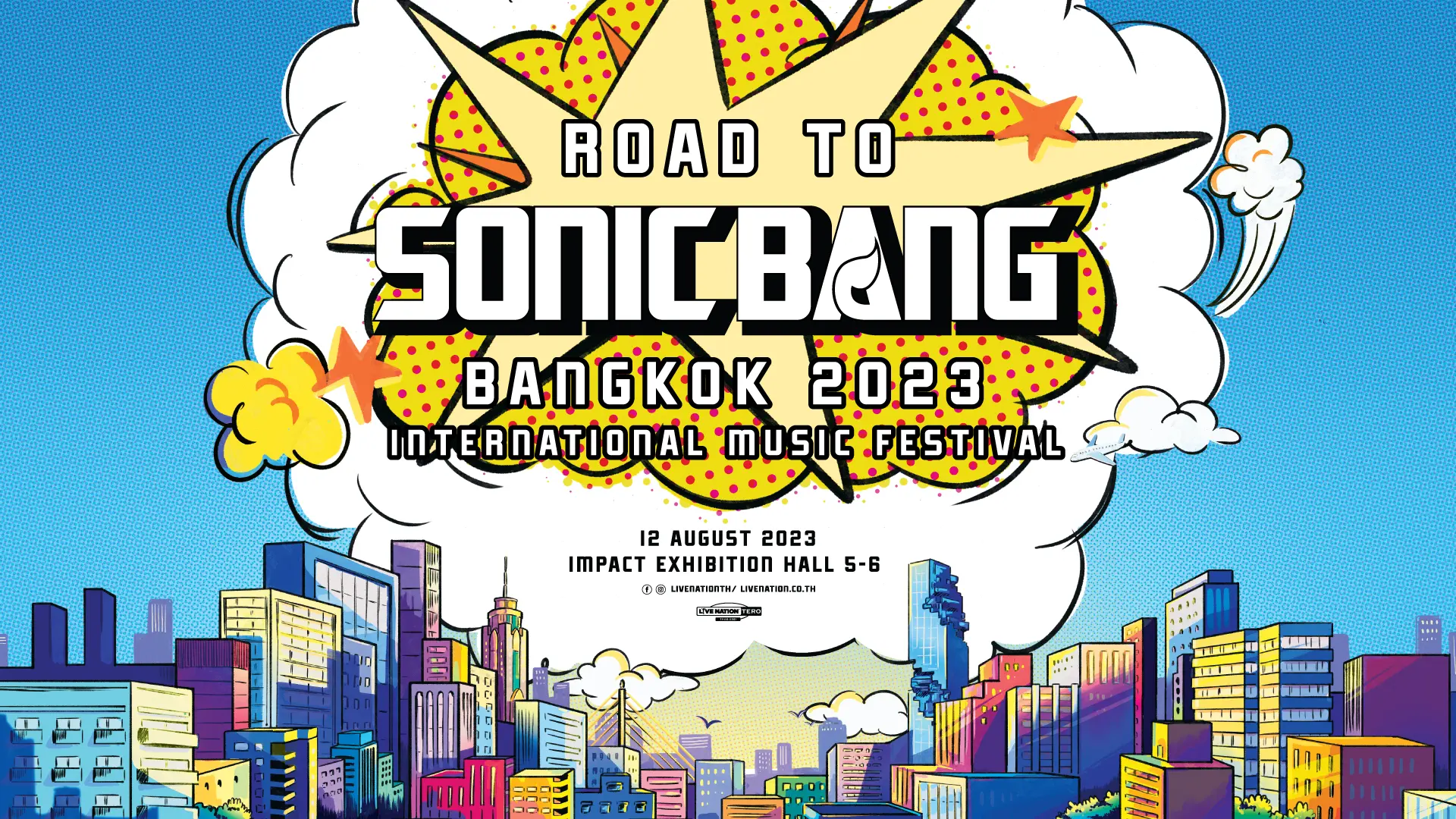 Sonic Bang Festival Tickets and Dates – www.livenationtero.co.th