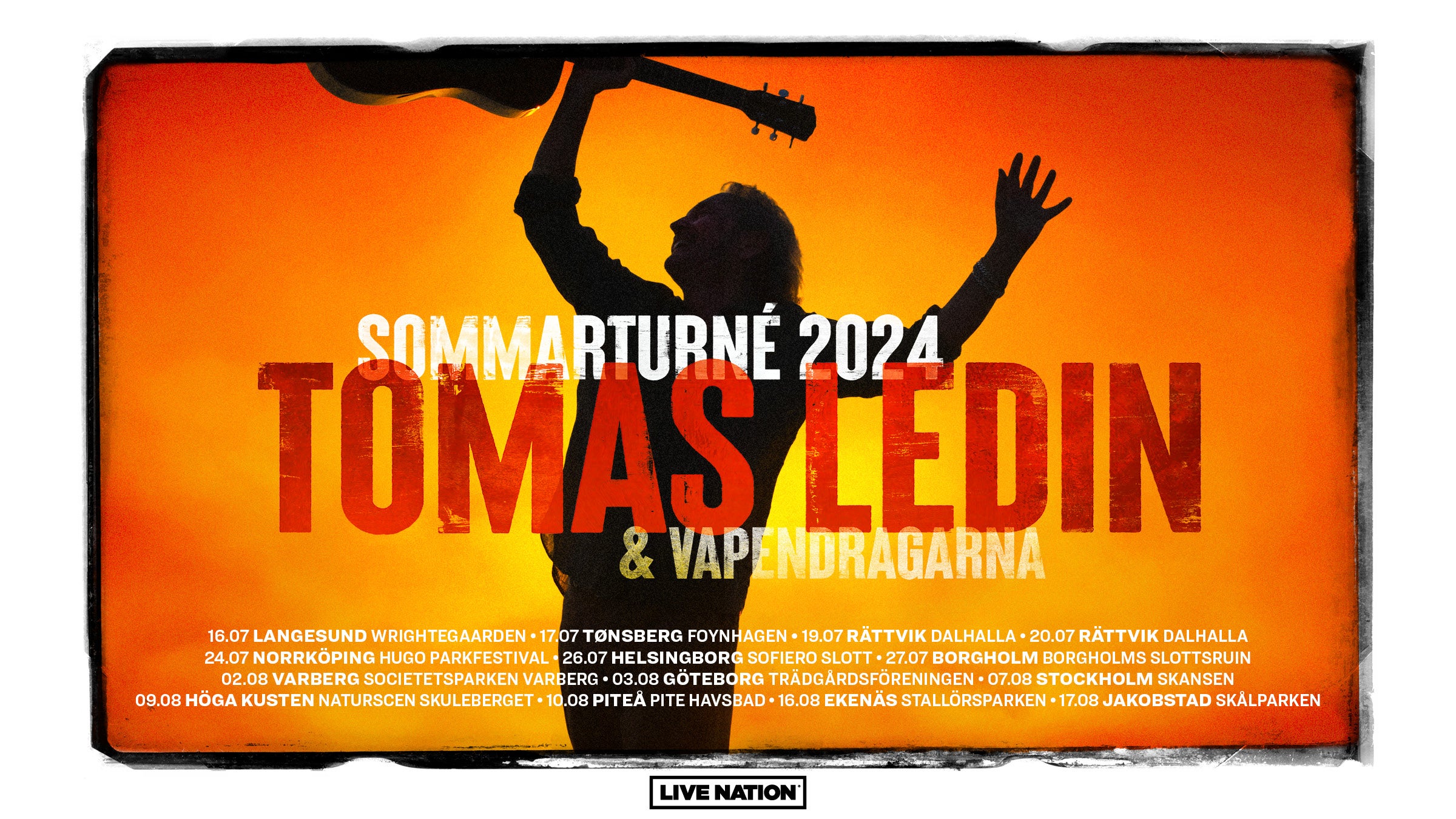 Buy Tickets For Tomas Ledin Sommarturn 2024 At Pite Havsbad On 2024 Buy Tickets For Tomas Ledin Sommarturn 2024 At Pite Havsbad On 2024