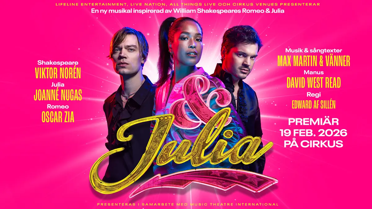& Julia, Stockholm, 2026-02-21T00:00:00Z, , Tickets – www.livenation.se