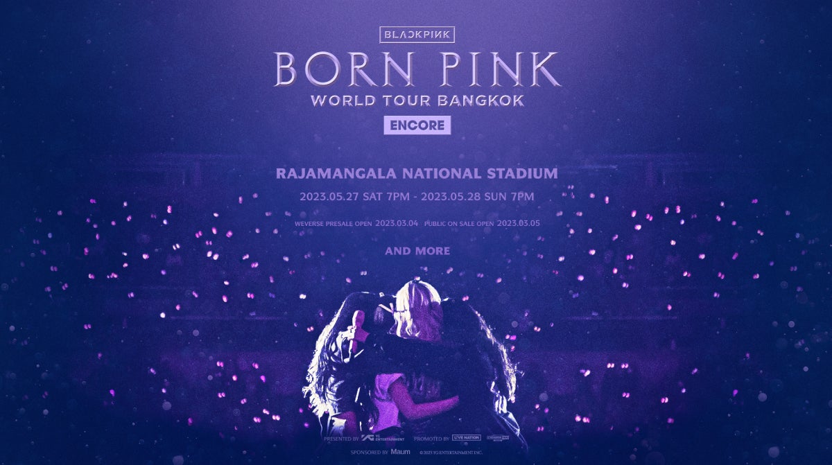  BLACKPINK WORLD TOUR BORN PINK BANGKOK ENCORE Rajamangala National Stadium 